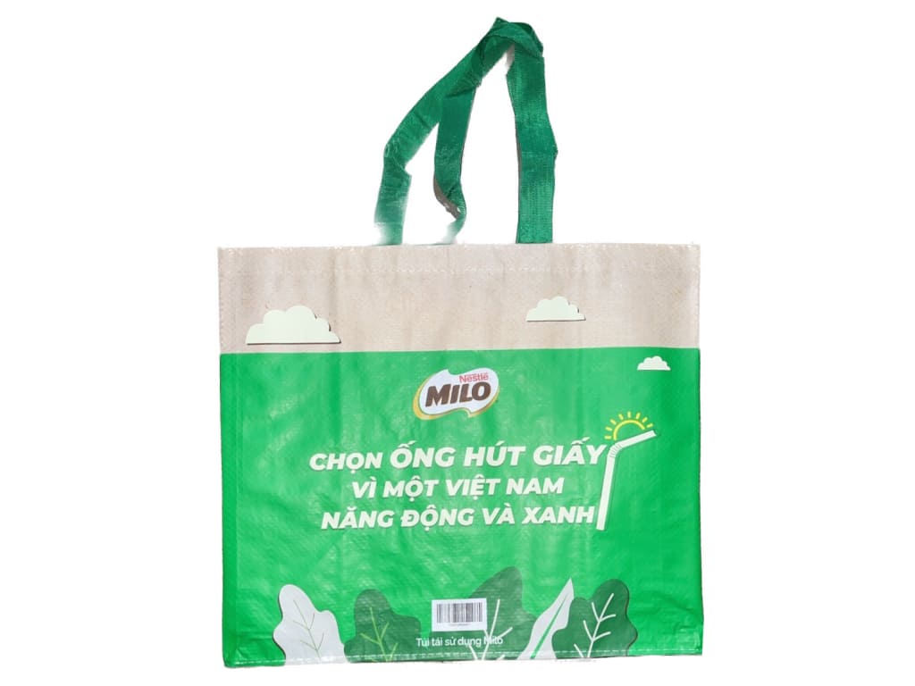 Túi tái sử dụng Milo giá tốt tại Bách Hoá XANH