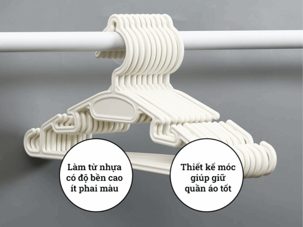 10 móc áo mỏng trẻ em Inochi 185 giá tốt tại Bách hoá XANH