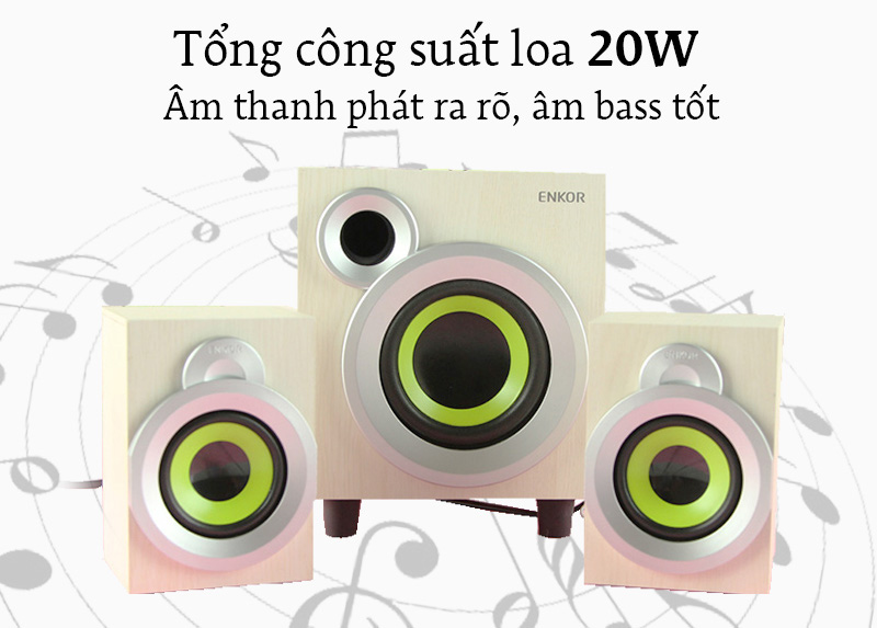 Loa vi tính Enkor E300 PLUS | Thegioididong.com