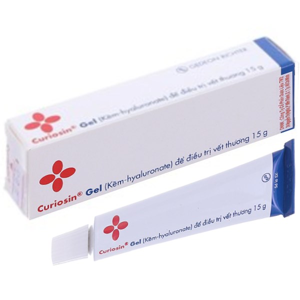 Curiosin Gel phục hồi da, lành vết loét tuýp 15g - 01/2026 ...