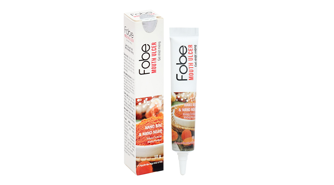 Gel Fobelife Fobe Mouth Ulcer hỗ trợ giảm nhiệt miệng tuýp 10g - 08/ ...