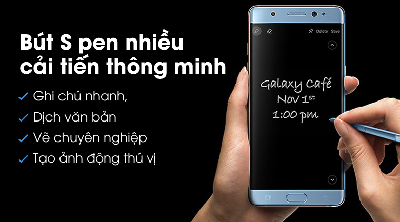 Samsung Galaxy Note FE chính hãng, mua trả chậm | Thegioididong.com