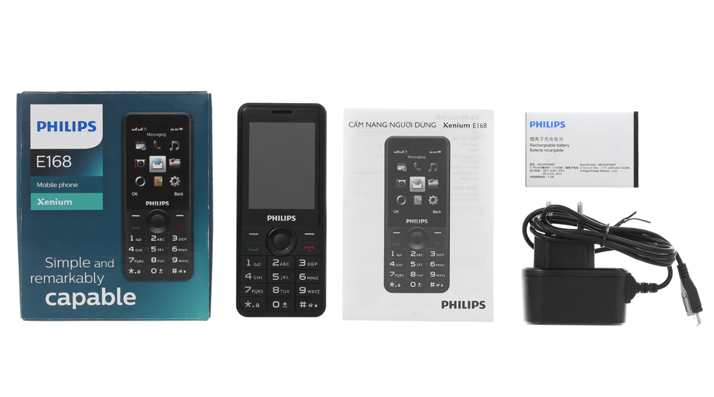 Philips E168 - Điện thoại giá rẻ | Thegioididong.com