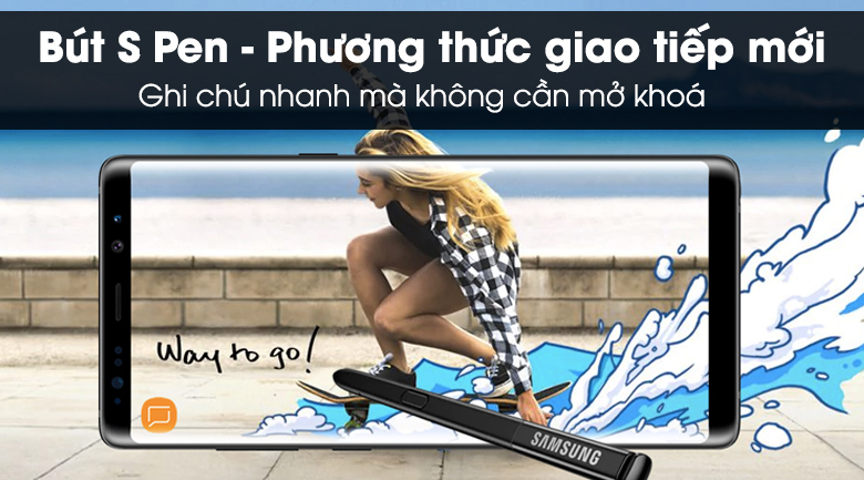 Samsung Galaxy Note 8 - Chính hãng, trả góp, giá tốt