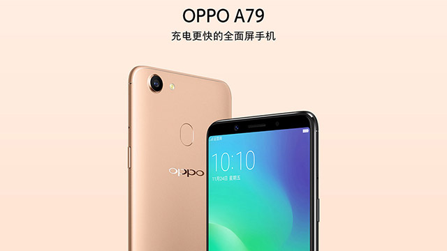 OPPO A79 màn hình tràn cạnh, cấu hình mạnh mẽ