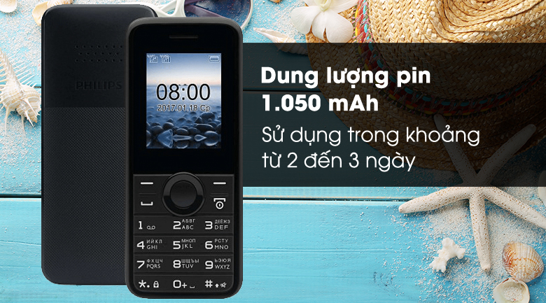 Điện thoại Philips E106 - thegioididong.com