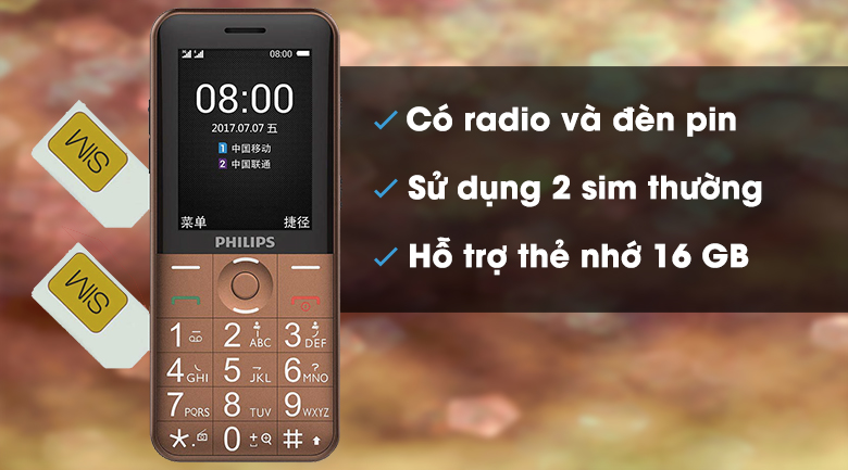 Điện thoại Philips E331 - thegioididong.com