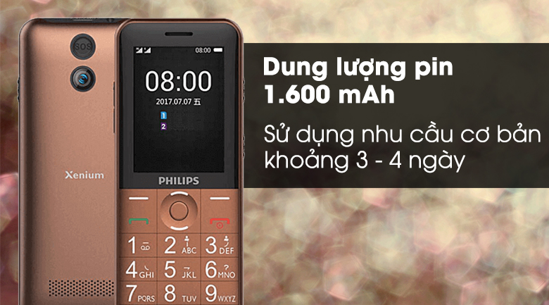 So sánh chi tiết Điện thoại Philips E180 với Philips E331 | Thegioididong.com