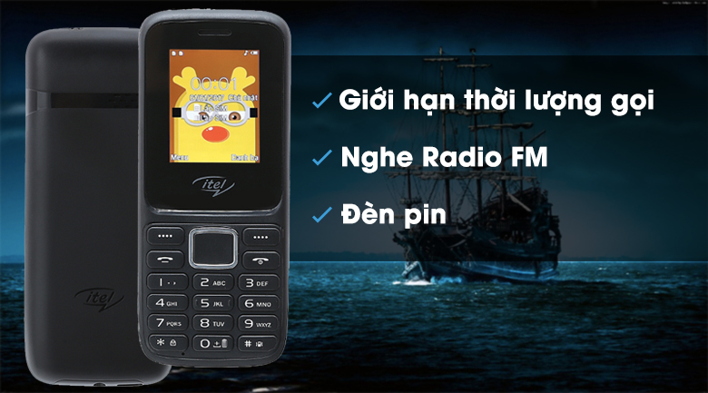 Điện thoại Itel it2123 - Nhỏ gọn, tiện dụng | Thegioididong.com