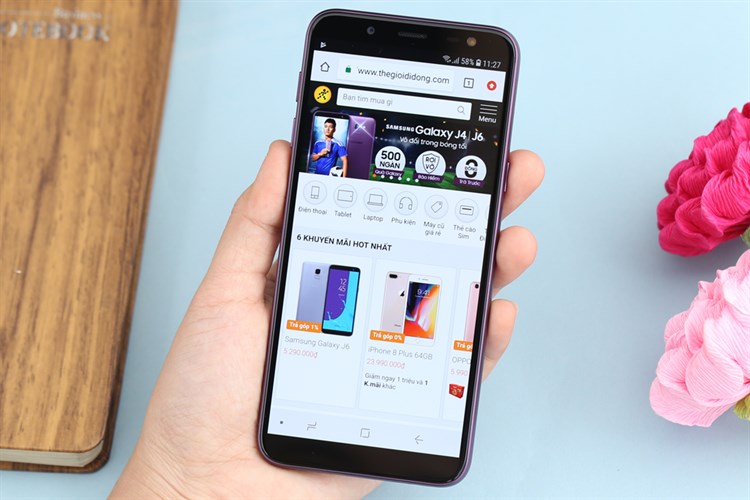 Samsung Galaxy J6 - Chính hãng, cấu hình tốt | Thegioididong.com