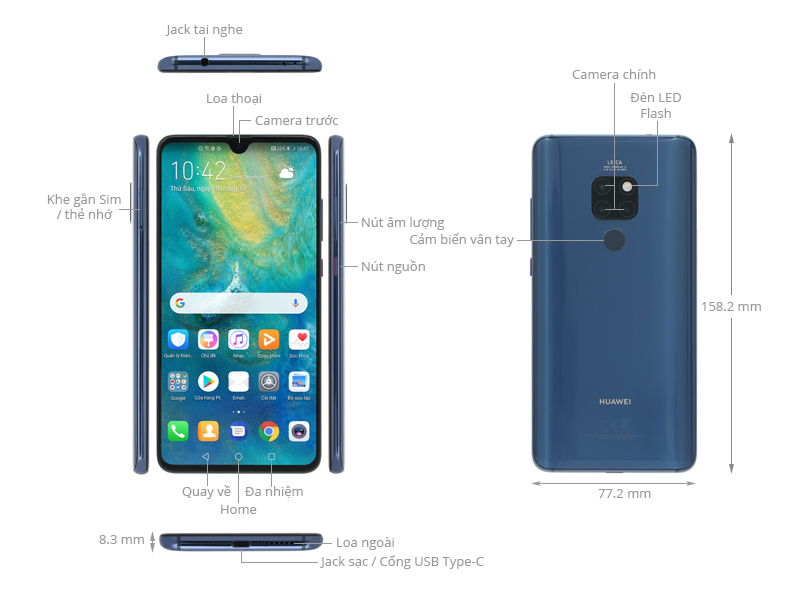 Huawei Mate 20 - Chính hãng, siêu phẩm đẳng cấp | Thegioididong.com