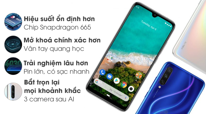 Xiaomi Mi A3 | Giá rẻ, chính hãng, nhiều khuyến mãi