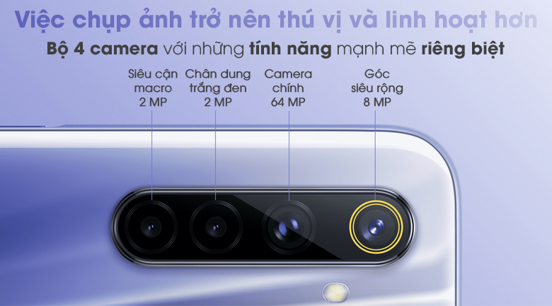 Realme 6 (4GB/128GB) - Chính hãng, mua trả chậm