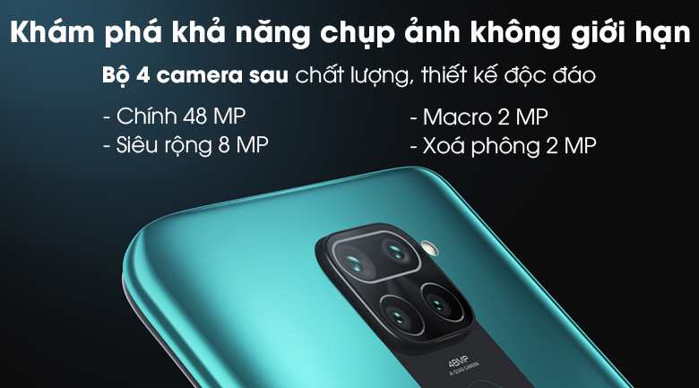 Xiaomi Redmi Note 9 - Chính hãng, mua trả chậm