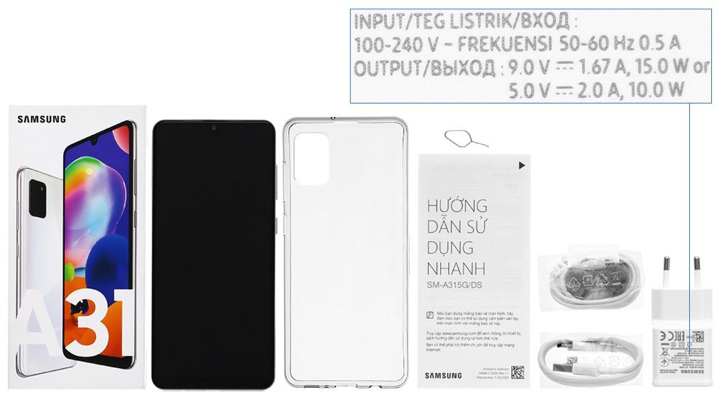 Samsung Galaxy A31 - Chính hãng, mua trả chậm