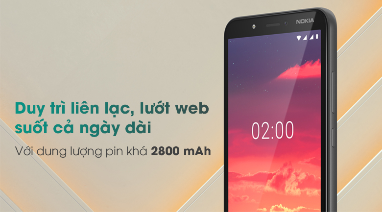 Nokia C2 | Giá bán, chính hãng, cấu hình, đánh giá chi tiết