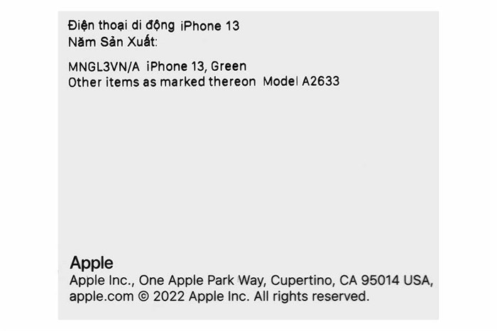 iPhone 13 128GB Chính hãng VN/A, trả góp 0%, nhận hàng sớm