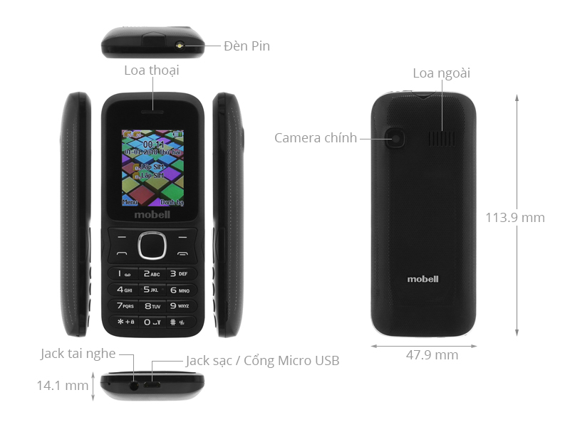 Mobell M218 | Giá rẻ, chính hãng, nhiều khuyến mãi