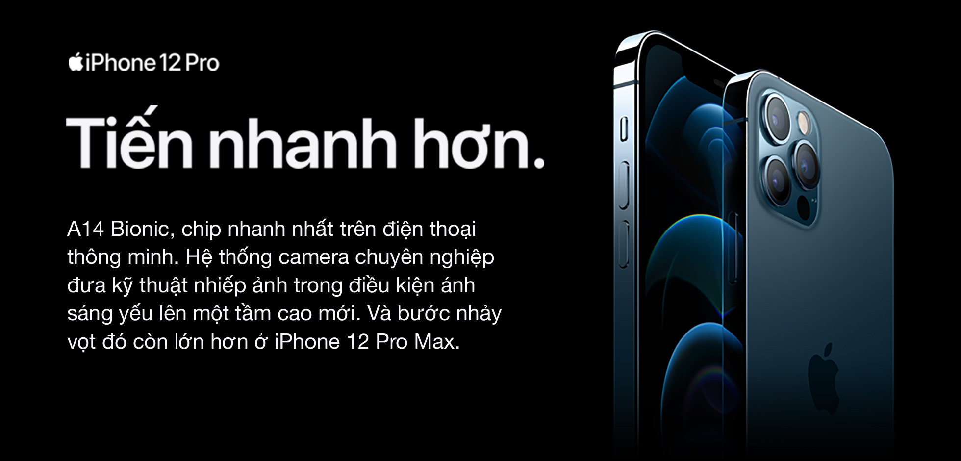 iPhone 12 Pro 256GB chính hãng, giá rẻ, mua trả chậm 0% lãi suất