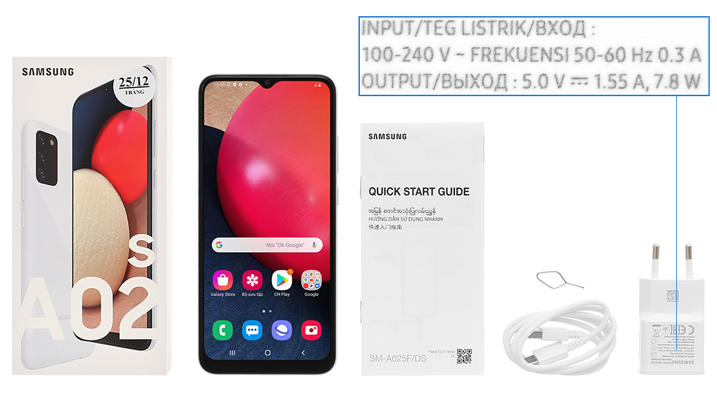 Samsung Galaxy A02s (4GB/64GB) - Cập nhật thông tin, hình ảnh, đánh giá