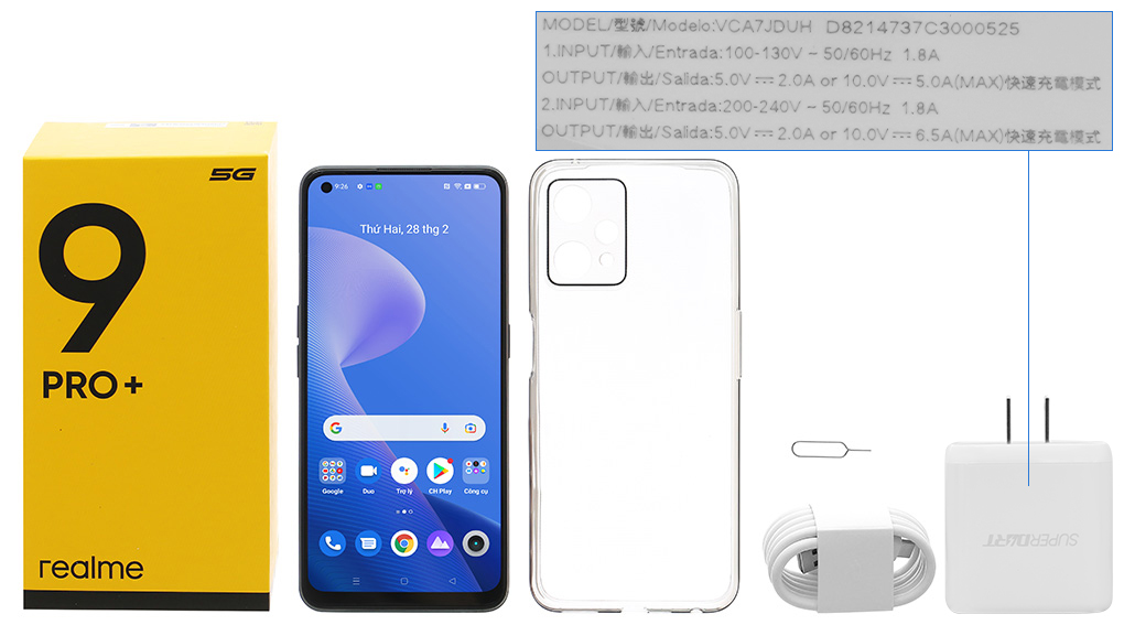 realme 9 Pro+ 5G - Cập nhật thông tin, hình ảnh, đánh giá