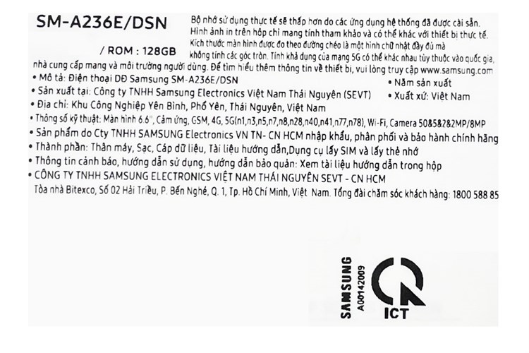 Samsung Galaxy A23 5G 4GB - Cập nhật thông tin, hình ảnh, đánh giá