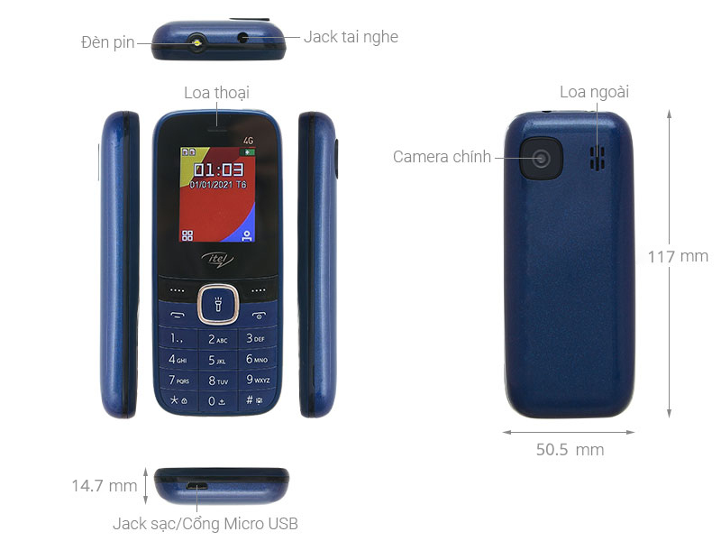 Itel it9010 4G - Chính hãng, nhiều khuyến mãi