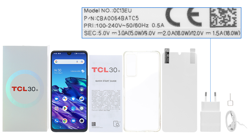 TCL 30+ chính hãng giảm 300.000đ