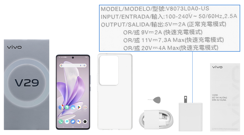 vivo V29 5G - Chính hãng, giá tốt, có mua trả chậm