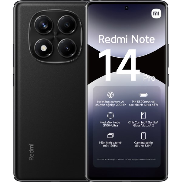 Redmi Note 14 5G, Note 14 Pro 5G và Note 14 Pro Plus 5G: Thiết kế mới