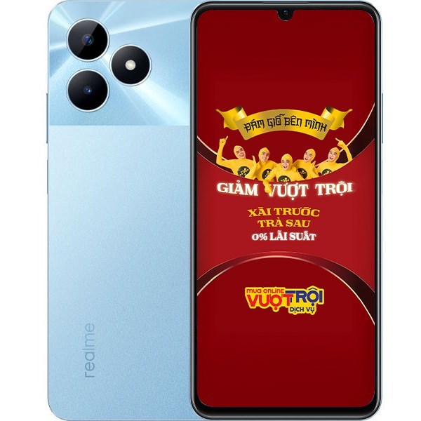 realme C60 4GB/64GB - Chính hãng, giá tốt, có mua trả chậm