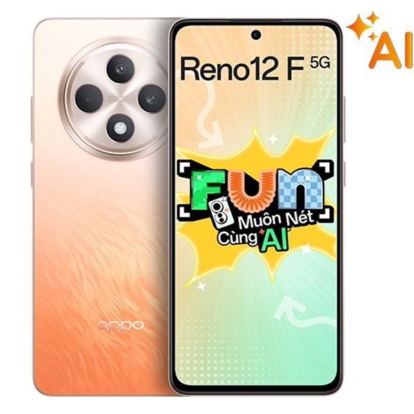 OPPO Reno12 F 5G 12GB/256GB - Chính hãng, giá tốt, có mua trả chậm
