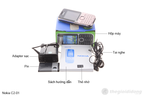 Nokia C2-01 - Chính hãng, giá tốt, có mua trả chậm