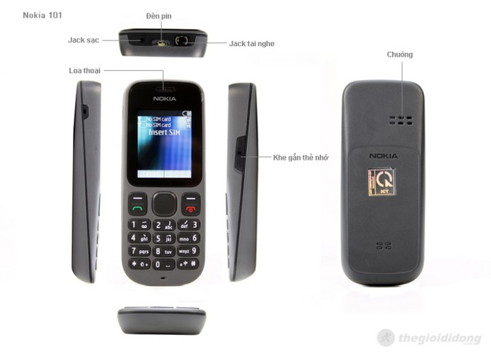 Nokia 101 | Điện thoại 2 sim, giá rẻ - Thegioididong.com