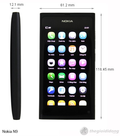 Nokia N9 (Nokia N9-00/ Nokia N9 Lankku) 16GB Black giá rẻ nhất tháng 09 ...