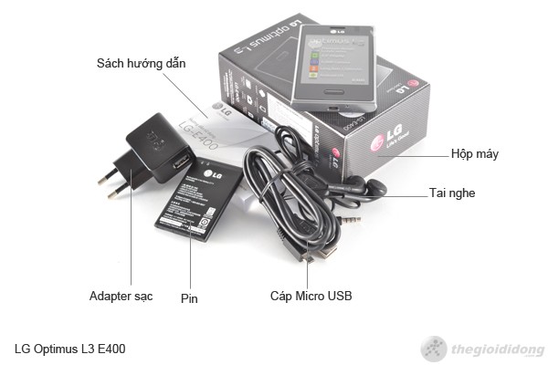 LG Optimus L3 E400 | Smartphone Android giá rẻ - Thegioididong.com