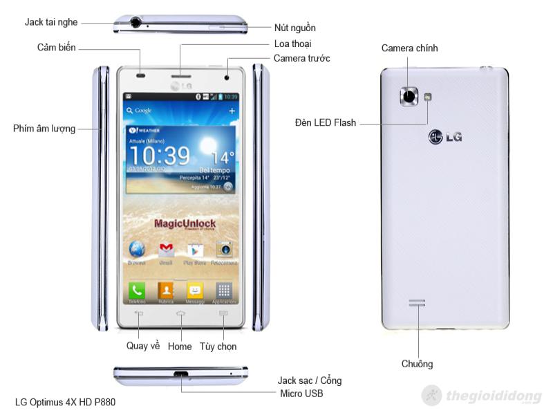 LG Optimus 4X HD P880 - Cập nhật thông tin, hình ảnh, đánh giá