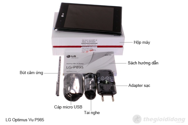 LG Optimus Vu P895, Smarphone Android - Thegioididong.com
