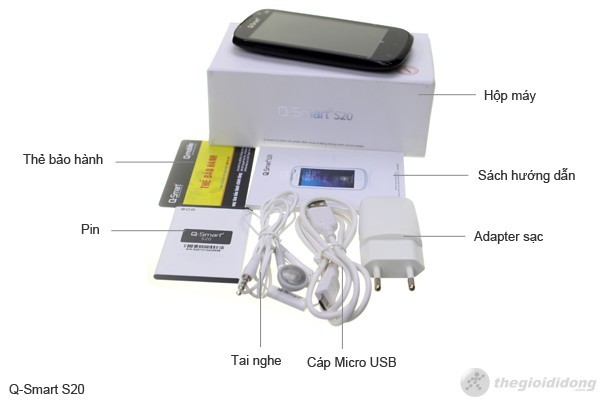 Q-Smart S20 | Smartphone Android 2 sim, giá rẻ - Thegioididong.com