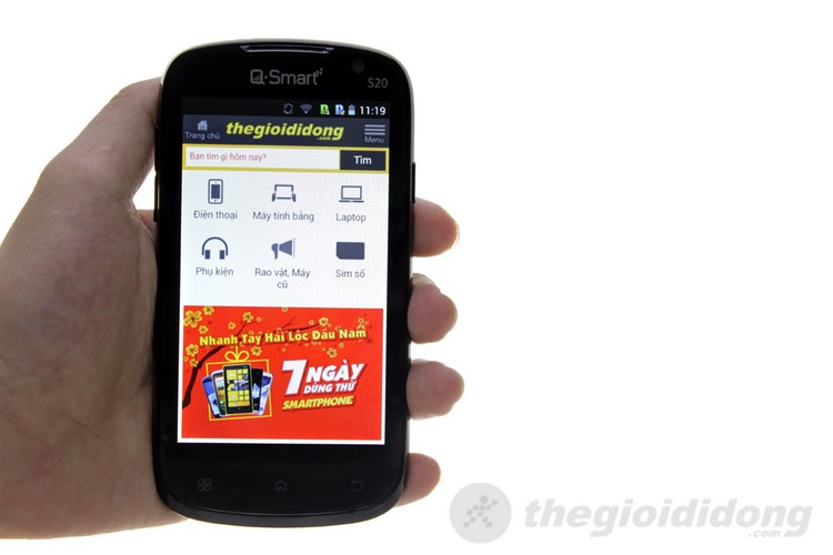 Q-Smart S20 | Smartphone Android 2 sim, giá rẻ - dienmayxanh.com