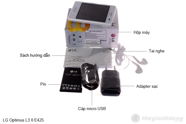LG Optimus L3 II E425 | Smartphone Android giá rẻ - Thegioididong.com