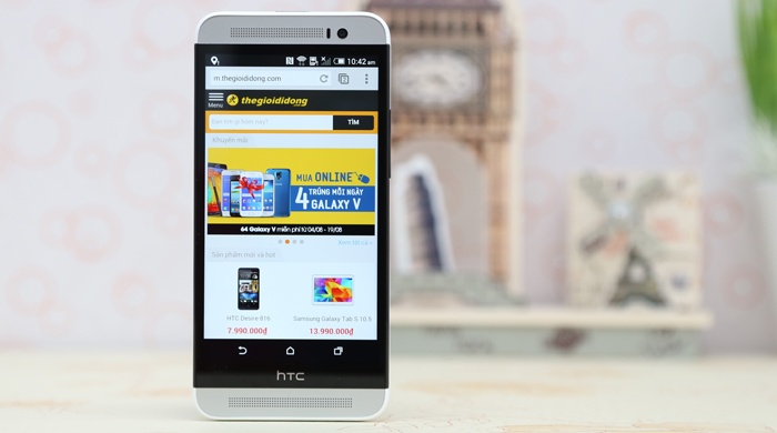 So sánh HTC One E8 và LG G Pro 2