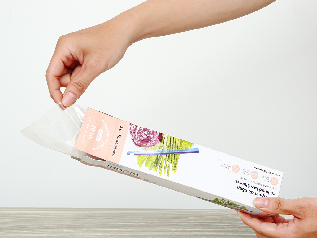 20 túi zipper khoá kéo Inochi giá tốt tại Bách Hoá XANH