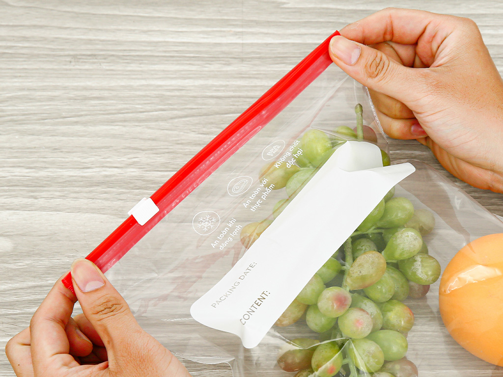 20 túi zipper khoá kéo Inochi giá tốt tại Bách Hoá XANH