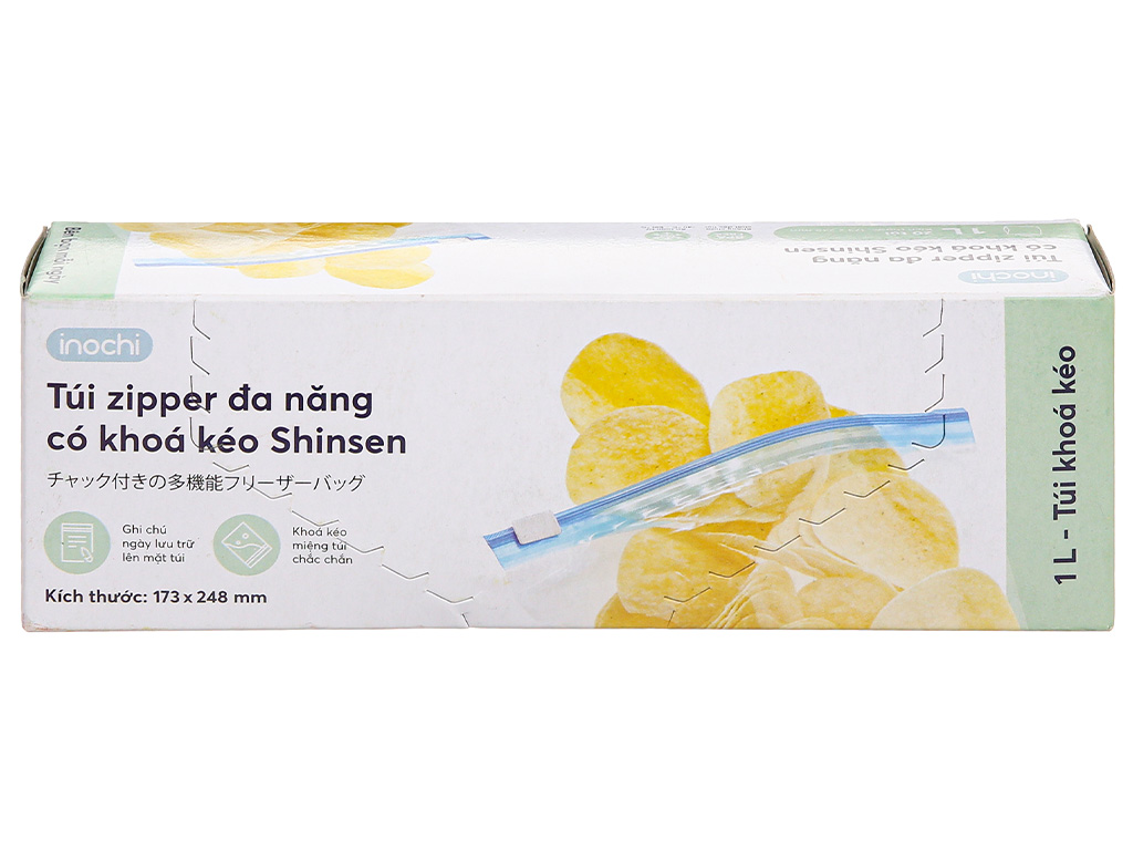 Túi zipper khoá kéo đa năng Inochi tại Bách Hoá XANH