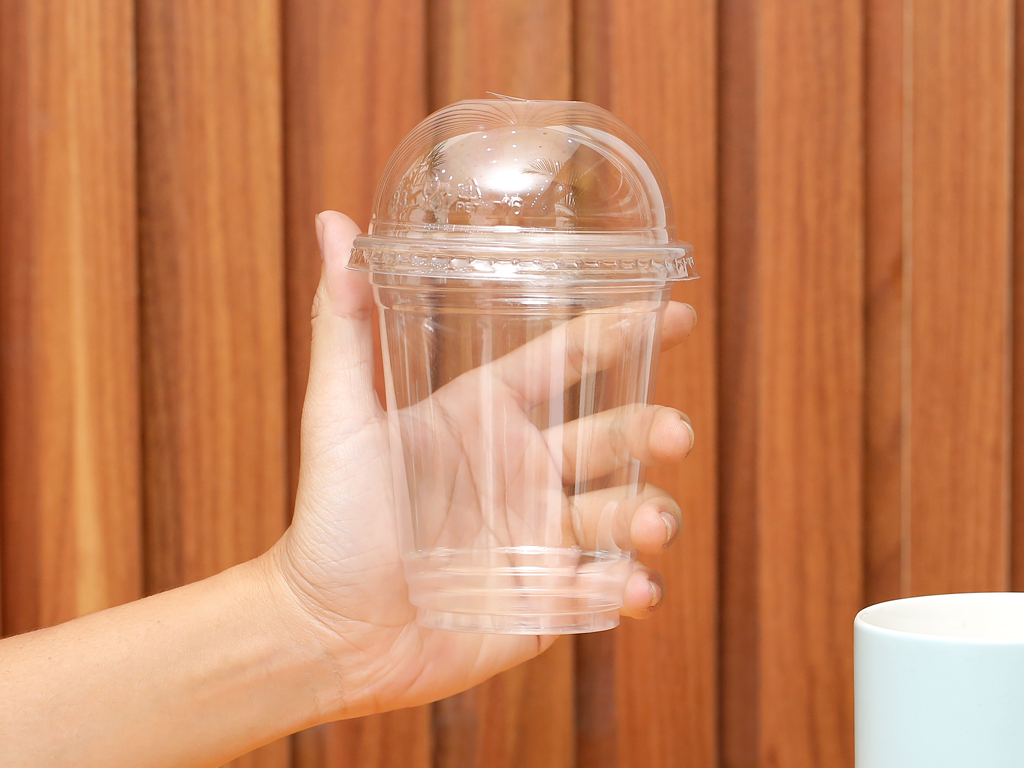 Ly nhựa có nắp Hunufa 400ml 10 cái giá tốt tại Bách hoá XANH