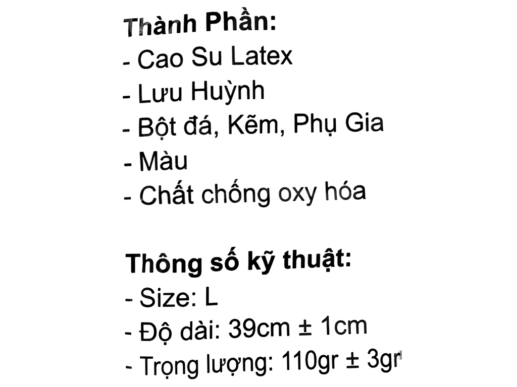 Găng tay đa dụng 3M size L 39cm giá tốt tại Bách hoá XANH
