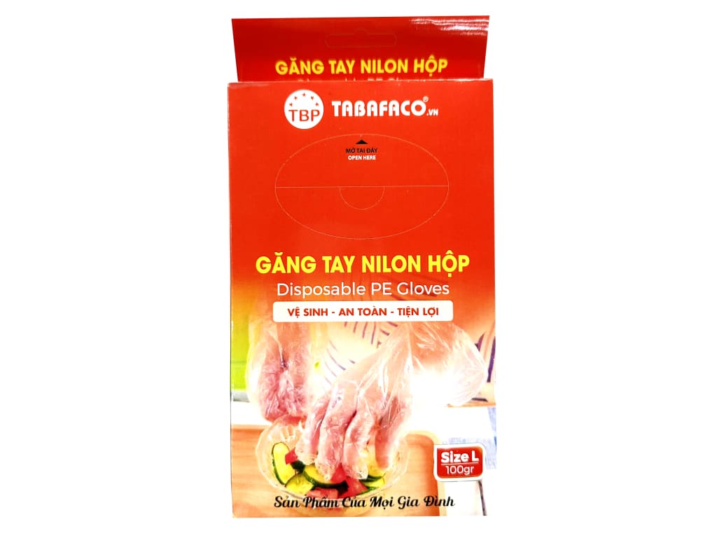Găng tay nilon TBP size l 100g giá tốt tại Bách Hoá XANH