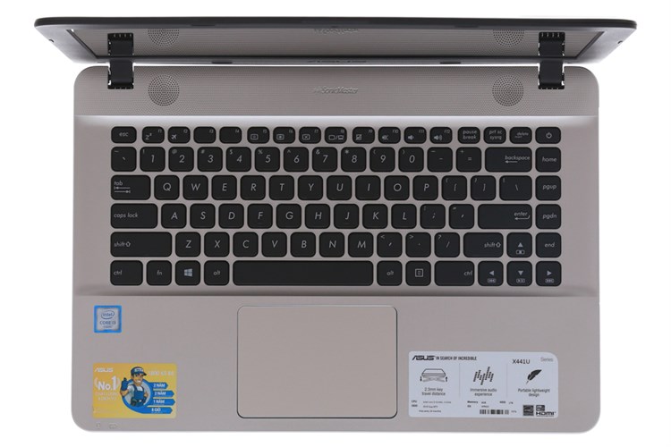 Laptop Asus X441UA i3 6100U/4GB/1TB/Win10/(WX027T) - thegioididong.com