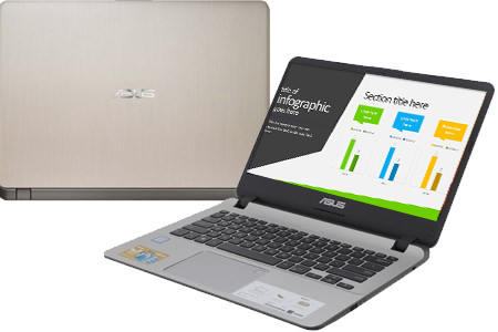 Asus Vivobook X407UF i5 8250U (BV056T) - Giá rẻ, trả góp